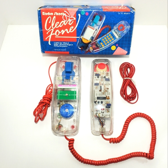 Lonestar | Other | 9s See Thru Transparent Clear Telephone Lonestar 91 ...